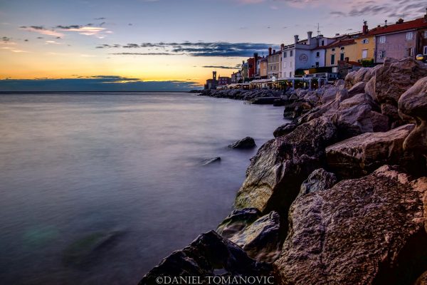 Piran, the prettiest town on the Adriatic coast of Slovenia
