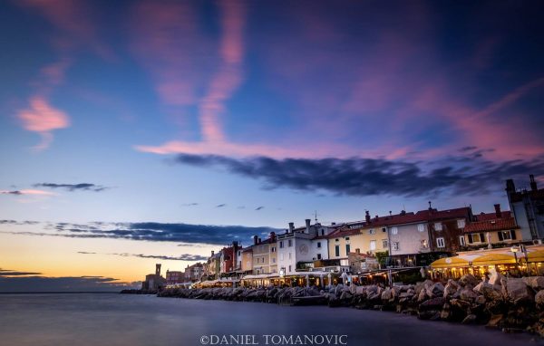 Piran, the prettiest town on the Adriatic coast of Slovenia